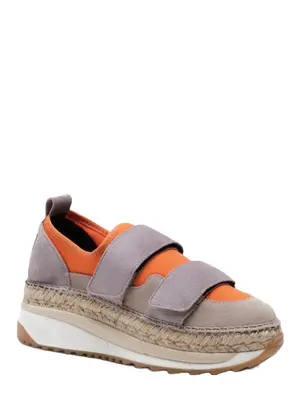 Free People Free People Chapmin Espadrille Sneaker Tiger Lily Combo