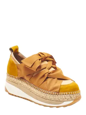 Free People Free People Chapmin Espadrille Sneaker Yellow