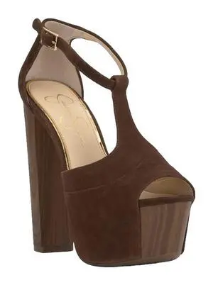Jessica Simpson Jessica Simpson Dany Sandals Walnut