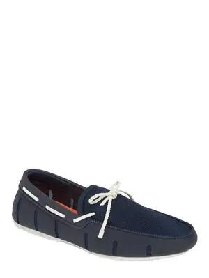 Swims Swims Lace Loafer Dark Navy/white