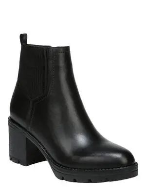 Naturalizer Verney Water Repellent Bootie - Black Leather
