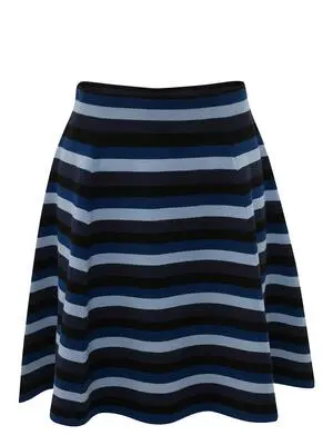 JW ANDERSON Striped Flared Miniskirt