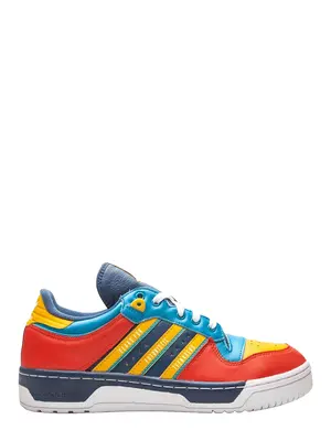 Adidas X Human Made Rivalry Low Sneakers - Blue