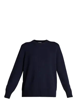 THE ROW THE ROW Sibem Wool-Cashmere Sweater Dark Navy