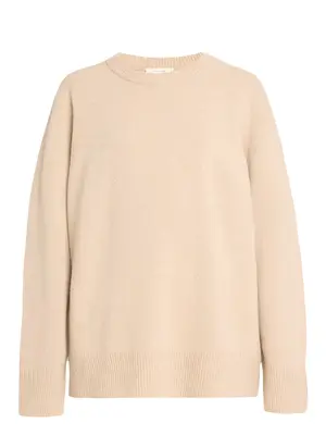THE ROW Sibem Wool-cashmere Sweater - Sand