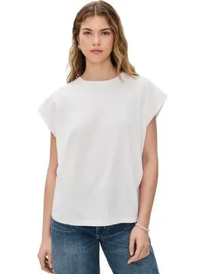 PISTOLA Trina Muscle Tee - White Sand