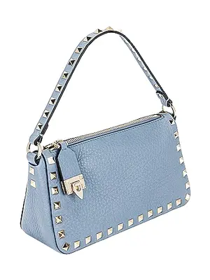 Valentino Garavani Valentino Garavani Small Rockstud Shoulder Bag Niagara