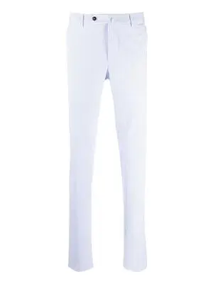 PT TORINO Pinstripe-pattern Chinos - White