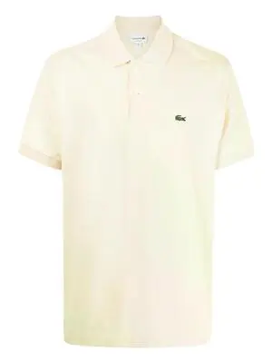 Lacoste Logo-embroidered Polo Shirt Neutrals