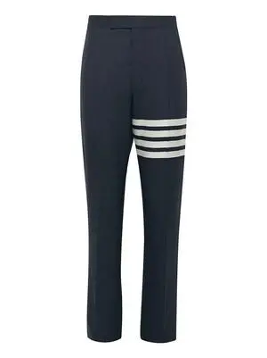 Thom Browne Slim-fit Tapered Striped Wool Suit Trousers - Blue
