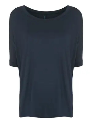LYGIA & NANNY Cropped-sleeve T-shirt - Blue