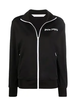 Palm Angels Side-stripe Track Jacket - Black