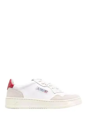 AUTRY Side Logo-patch Sneakers - White