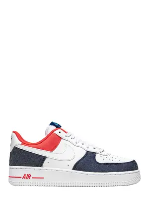 NIKE Air Force 1 '07 LX USA Denim Sneakers
