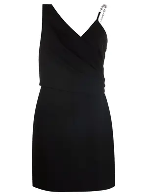 GIVENCHY Givenchy Chain-Strap Asymmetric-Neck Dress