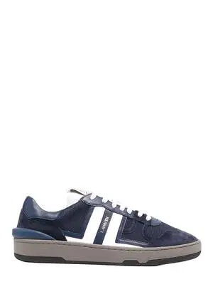 LANVIN Clay Logo Detail Sneakers - Blue