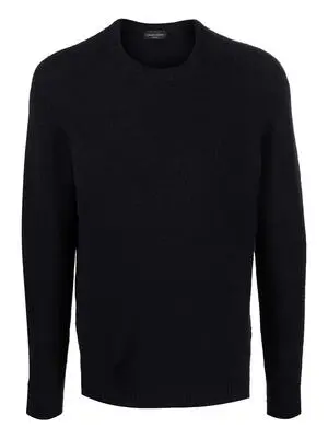 ROBERTO COLLINA Crew-neck Knitted Jumper - Blue