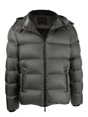 MOORER Moorer Brett-SH Down Puffer Jacket Grey