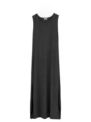 Cuyana Drape-back Dress - Black