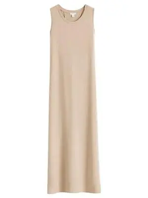 Cuyana Drape-back Dress - Dune
