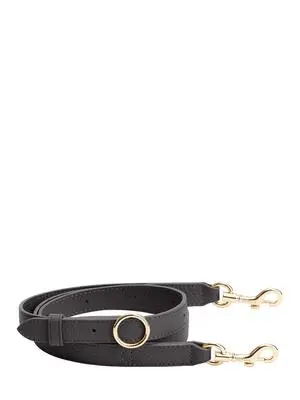 Cuyana Adjustable Leather Strap Charcoal