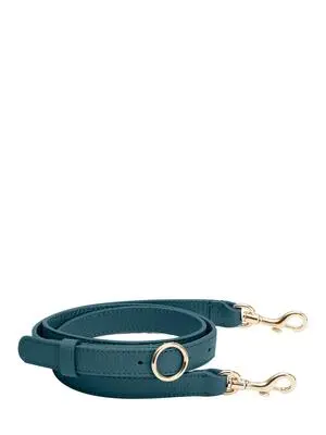 Cuyana Adjustable Leather Strap Deep Ocean