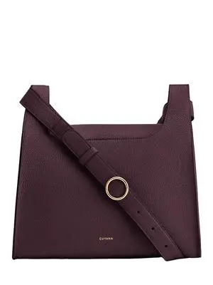Cuyana Double Loop Bag - Plum