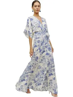 REFORMATION Winslow Wrap Dress