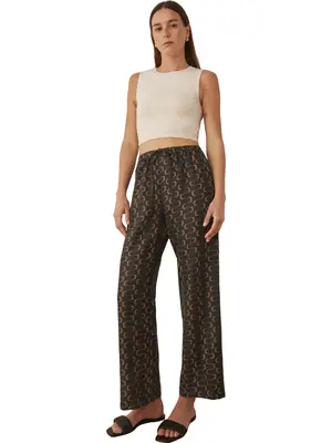 REFORMATION Olina Linen Pant Linguini