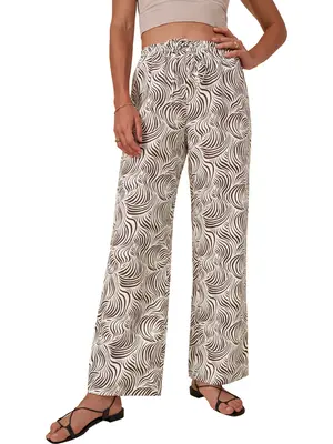 REFORMATION Olina Linen Pant Optical