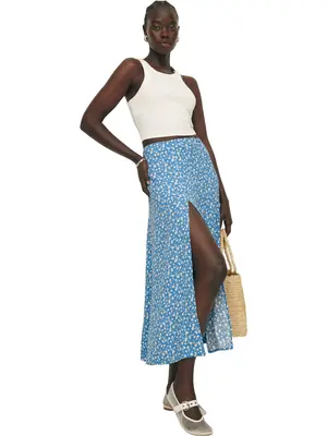 REFORMATION Zoe Midi Skirt Marie