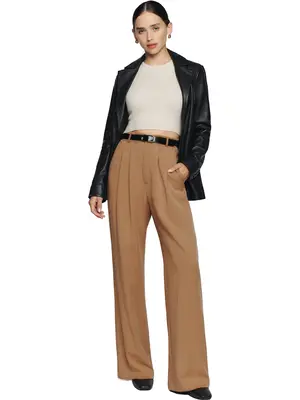 REFORMATION Mason Pant Camel