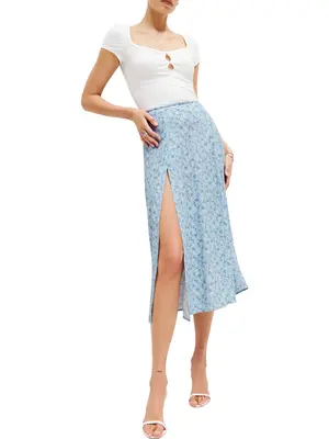 REFORMATION Petites Zoe Skirt Brooke
