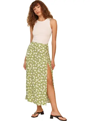 REFORMATION Petites Zoe Skirt Tempo