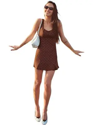 REFORMATION Cher Mini Dress