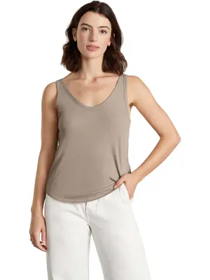 Everlane Air Cami Top Burnt Sugar