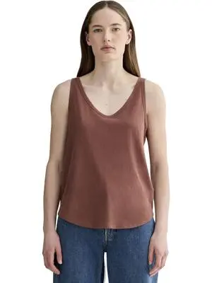 Everlane Air Cami Top Cedarwood