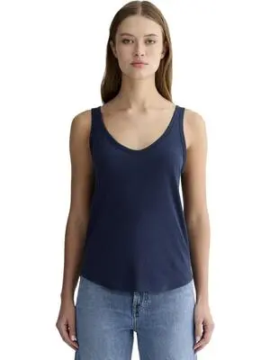 Everlane Air Cami Top Navy