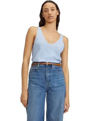Everlane Air Cami Top Periwinkle