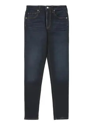 Everlane Curvy Authentic Stretch High-rise Skinny Jean - Dark Blue Wash