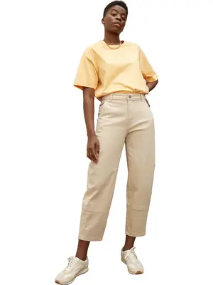 Everlane Utility Barrel Pant Cashew