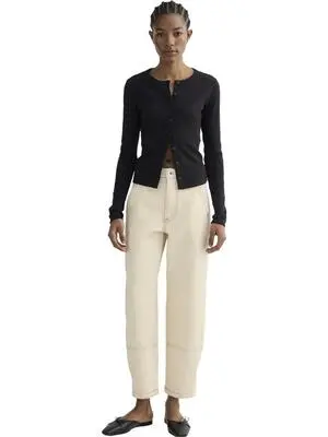 Everlane Utility Barrel Pant - Ecru
