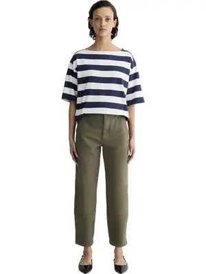 Everlane Utility Barrel Pant - Kalamata