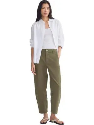 Everlane Utility Barrel Pant - Kalamata