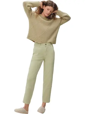Everlane Utility Barrel Pant Sage