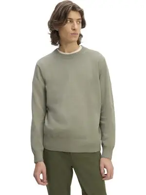 Everlane Long Sleeve Crewneck Sweater Sage Green