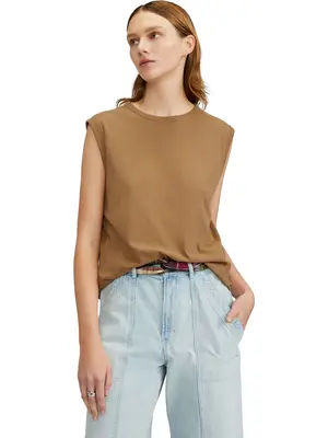Everlane Everlane Air Muscle Tank Light Brown