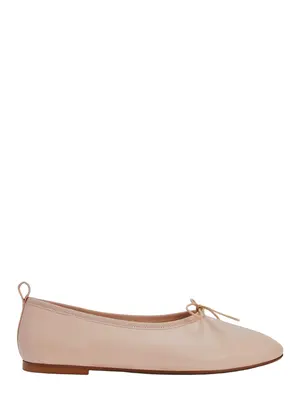 Everlane Mesh Ballet Flat Pale Pink/tan Lining