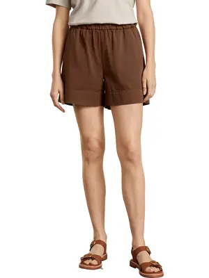 Everlane Relaxed Cotton Twill Short Espresso
