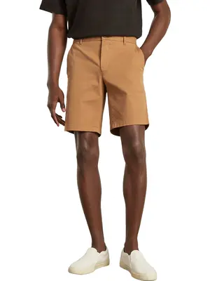 Everlane 9" Slim-Fit Performance Chino Shorts Light Brown